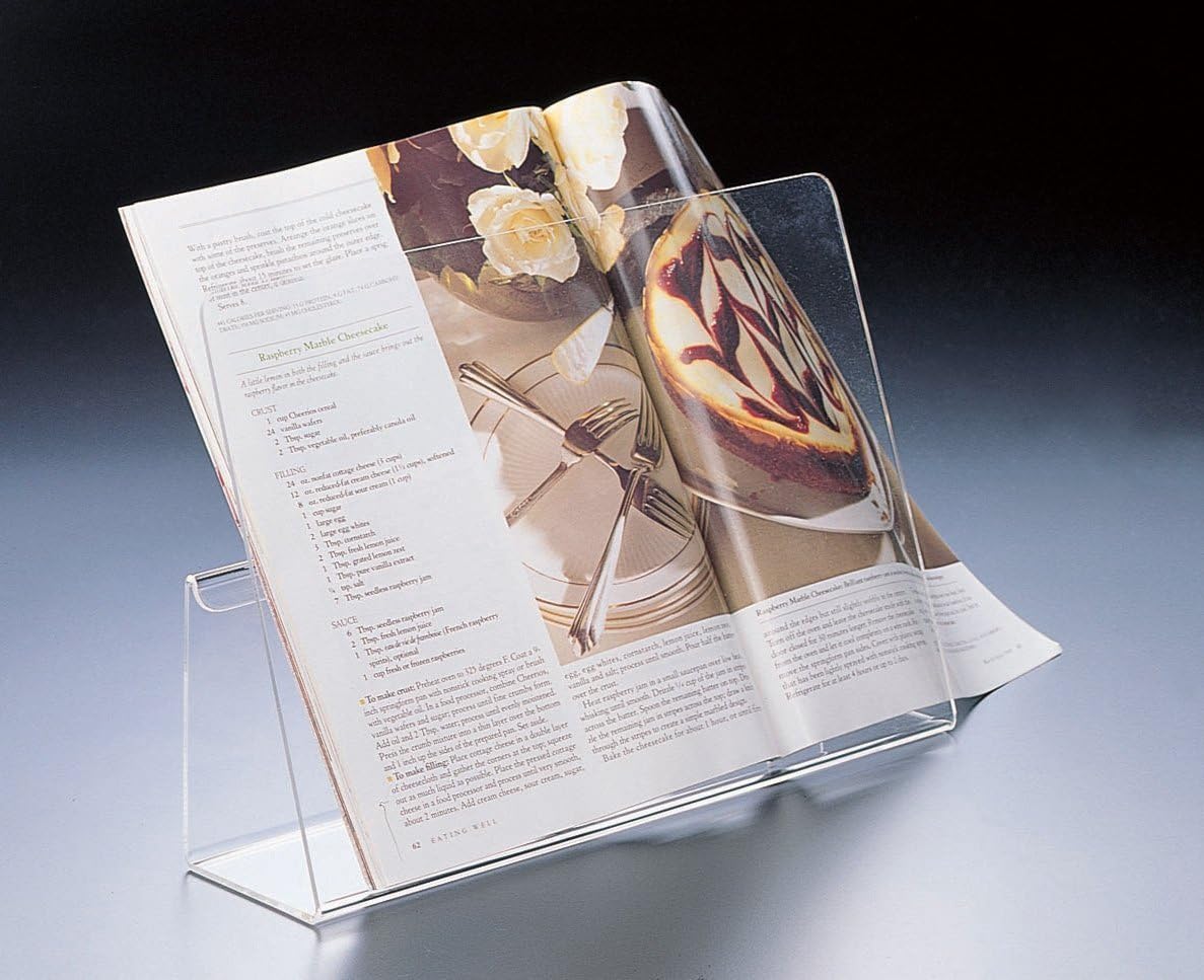 Amazon.com: Swirl Design Cookbook Holder and Stand: Home & Kitchen