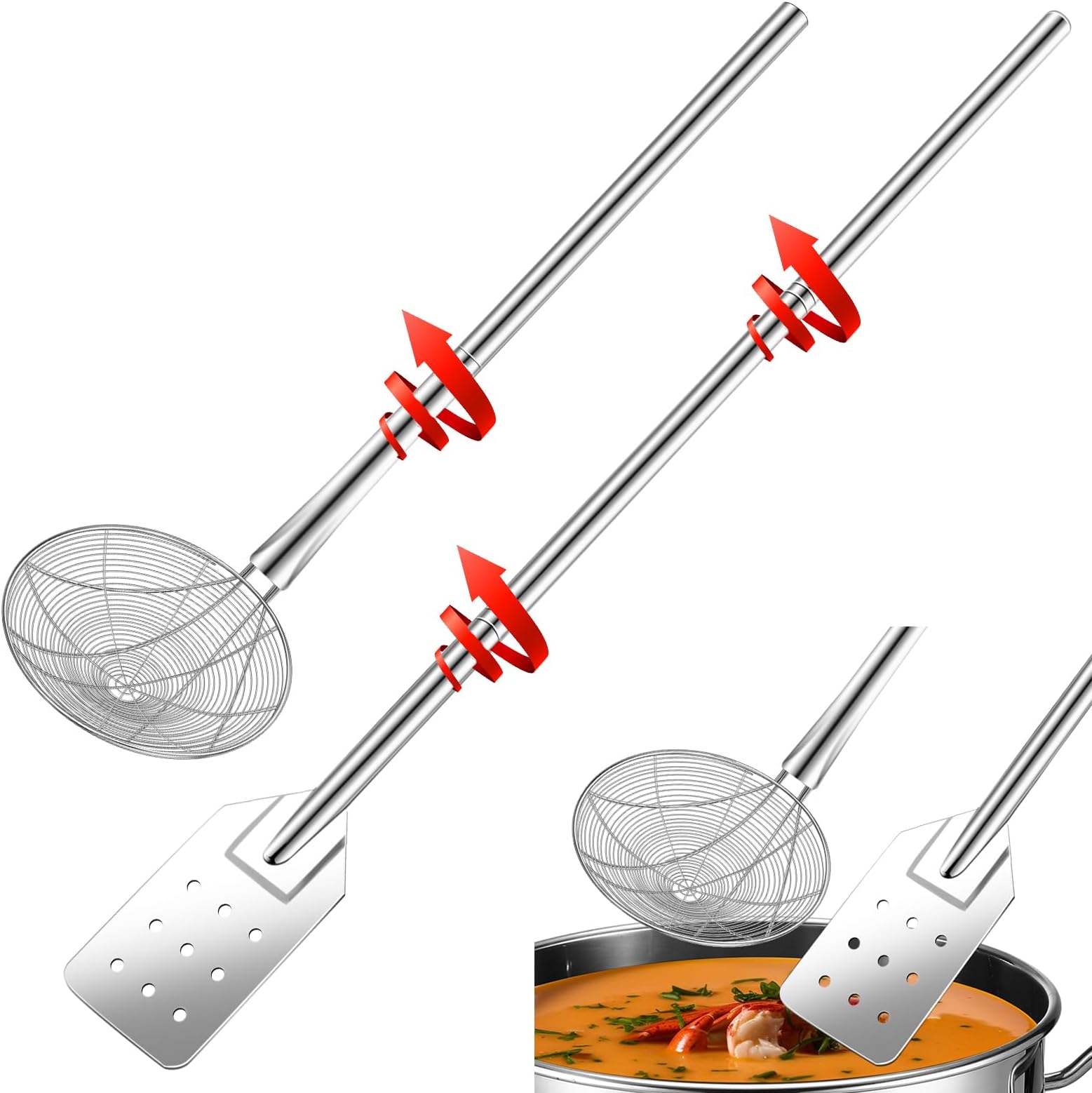 Amazon.com : Bayou Classic 0196 36-in Mesh Skimmer Perfect Accessory ...