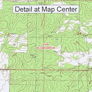 Amazon.com: USGS Topographic Quadrangle Map - Viola, Arkansas (Folded ...