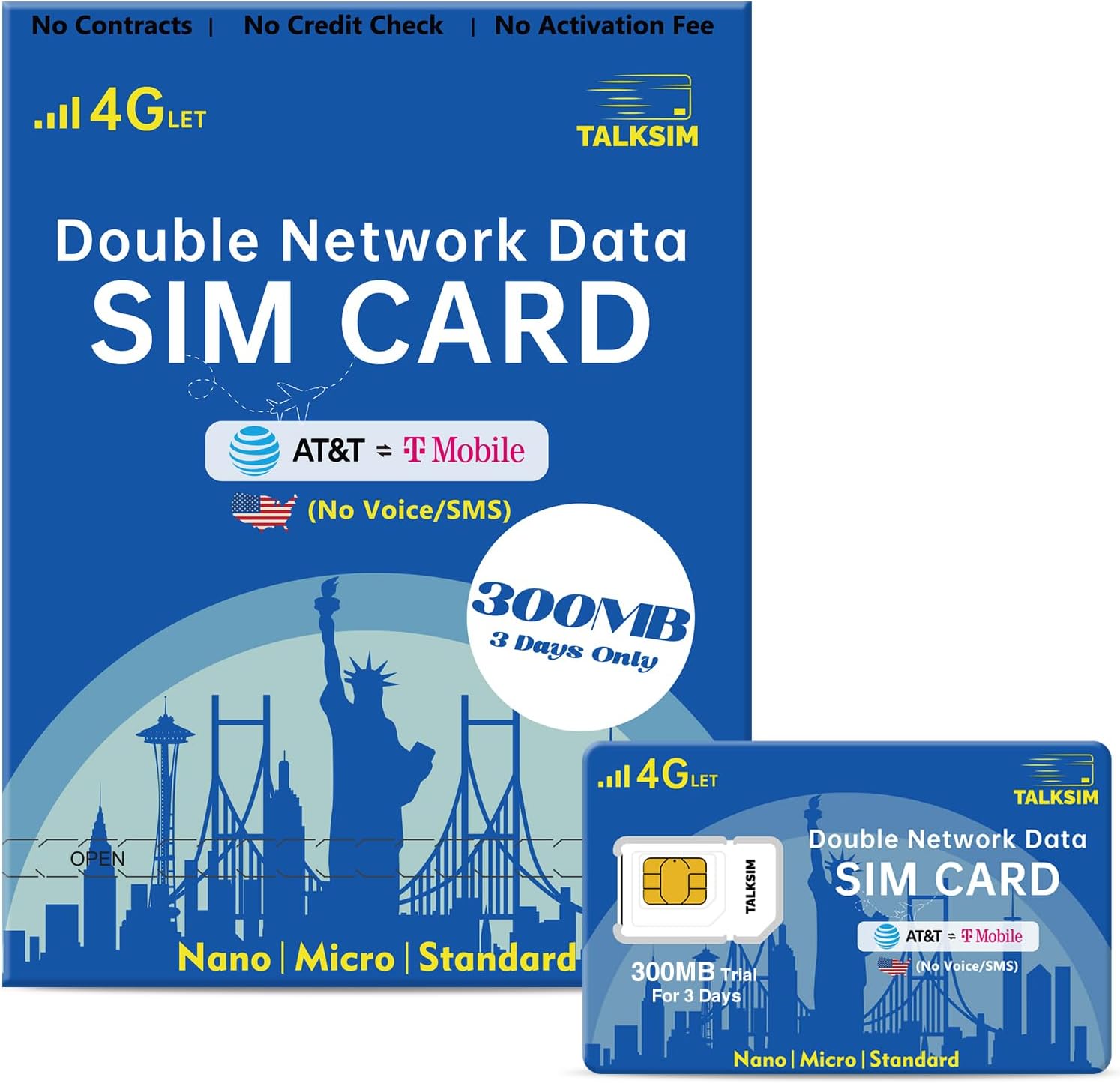 Amazon.com: Page Plus SIM CARD 4G LTE 3 in 1 Sim Kit, Black (Nano-Micro ...