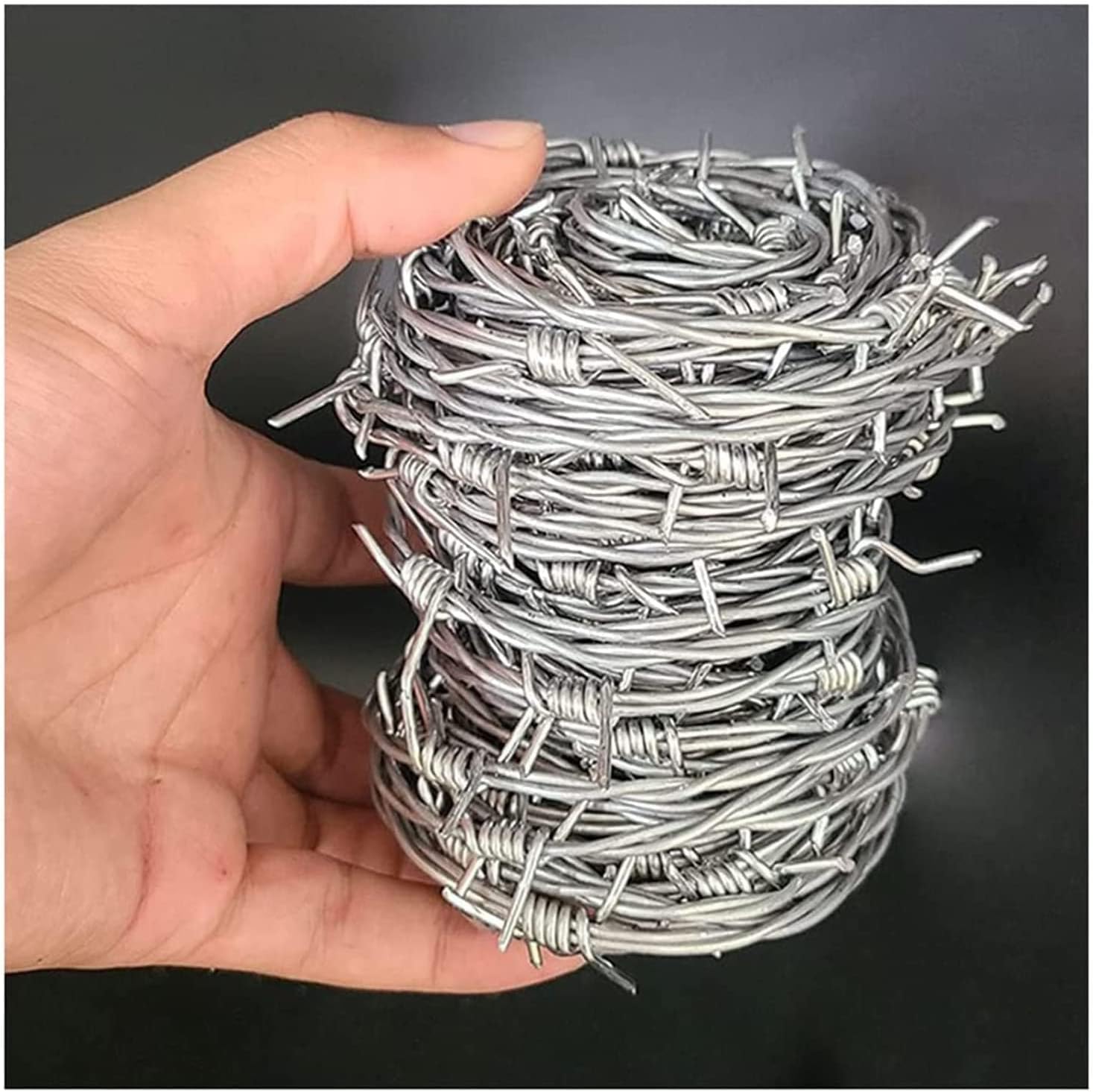 Barbed Wire Roll, Barbed Wire Fencing Roll, Heavy Duty Cattle Fence ...