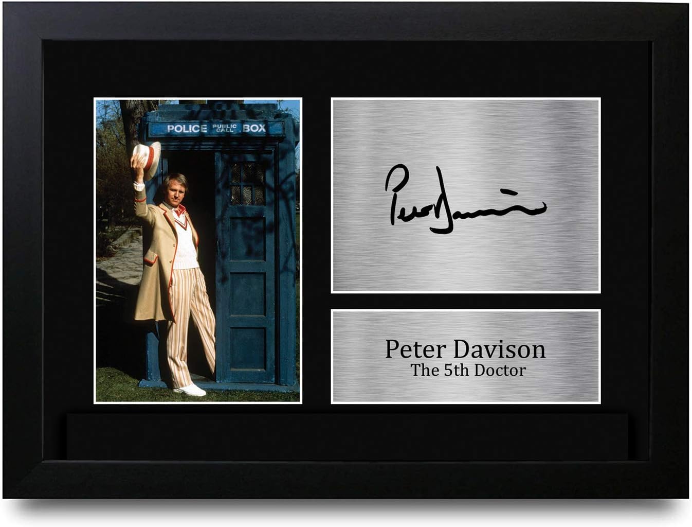 HWC Trading A4 FR Peter Davison Dr Who Fifth Doctor Gifts Printed ...