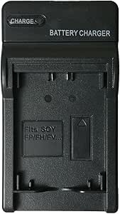 Amazon.com : Ismartdigi NP-FH50 Camera Battery Charger for Sony FH50 FH70 FH100 FV50 FV70 FV100 ...