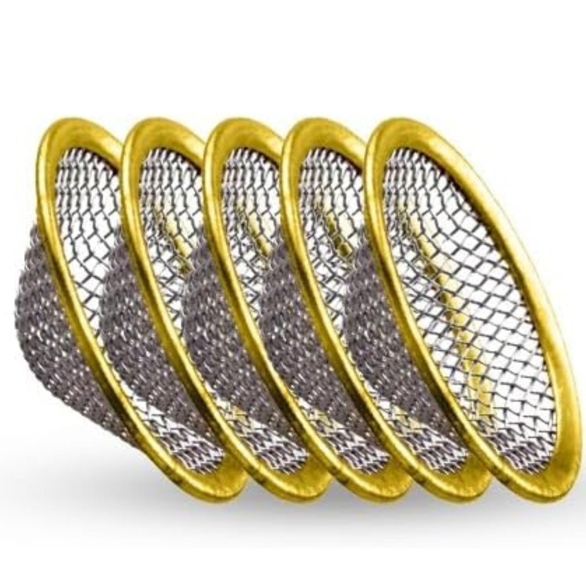 Fenny's Creations 15mm Conical Bowl Metal Pipe Filter Screen Gauze (5 ...