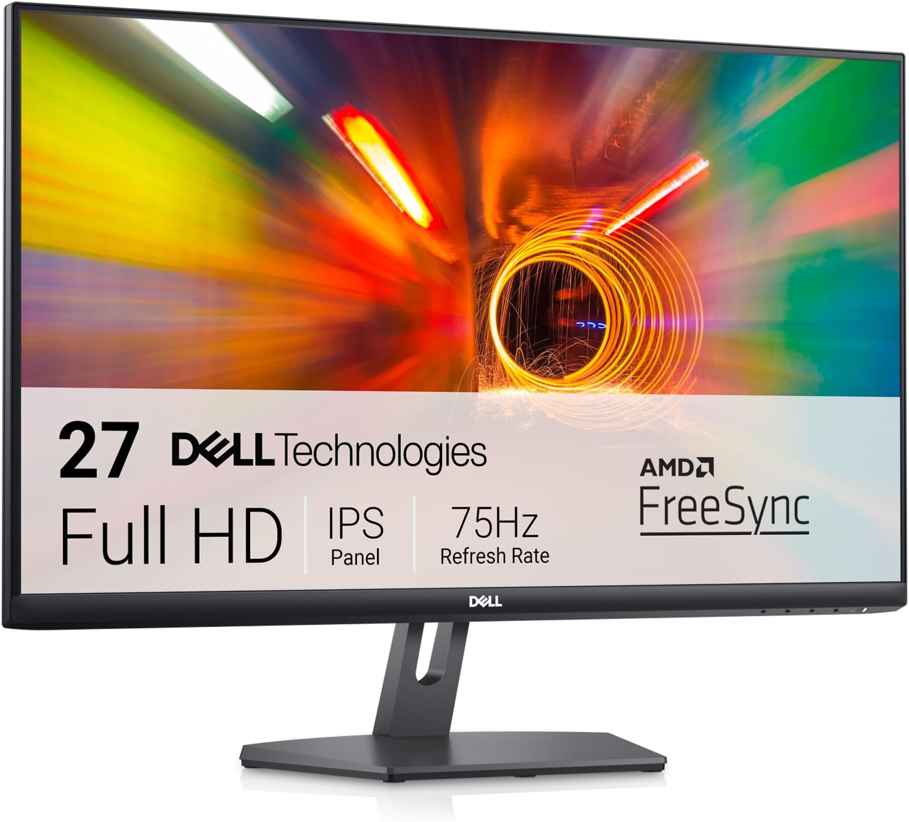 Dell P2725H 27 Inch Full HD (1920x1080) Monitor, 100Hz, IPS, 5ms, 99% ...