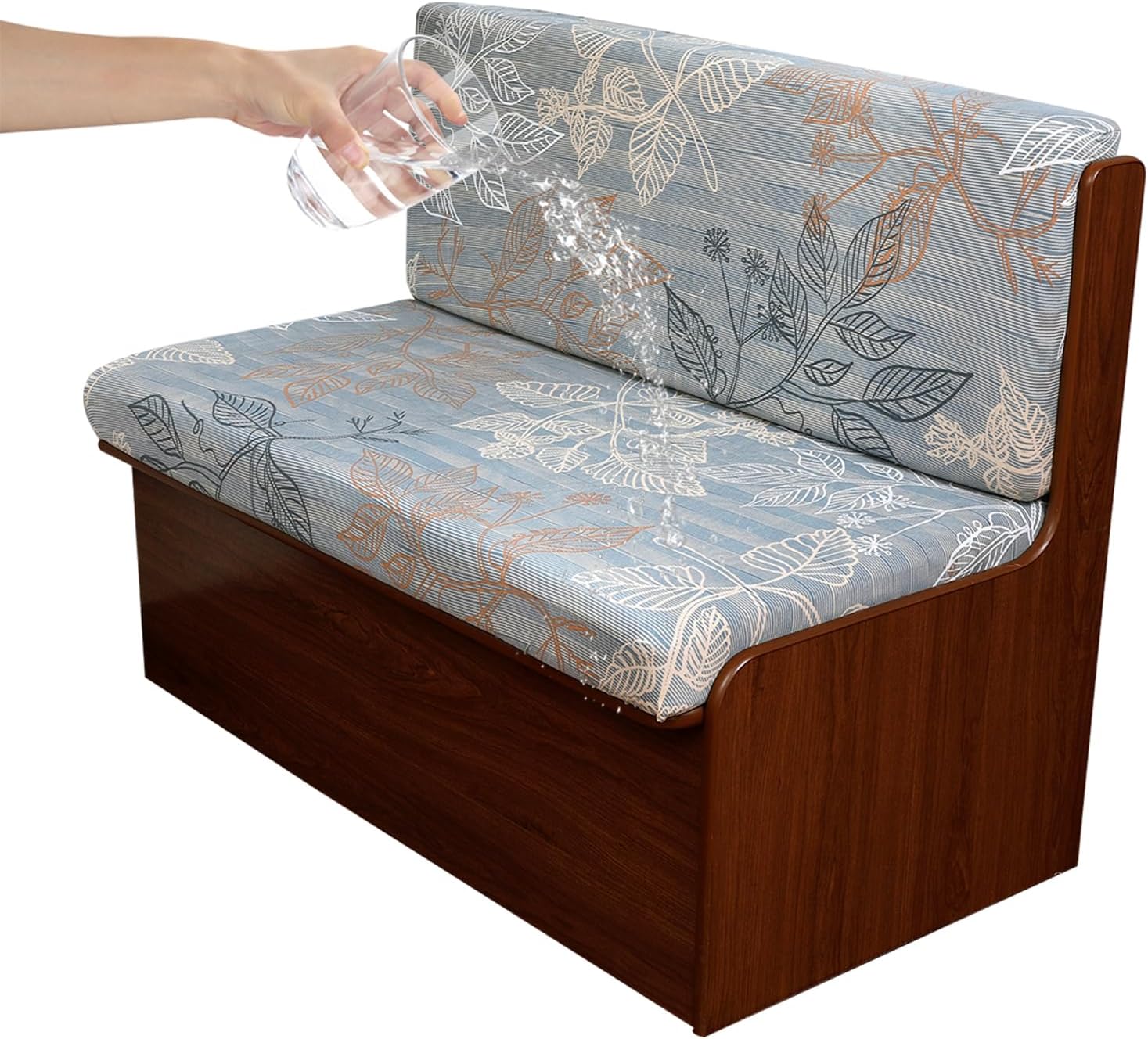 Amazon.com: Waterproof RV Dinette Cushion Covers Stretch Printed RV ...