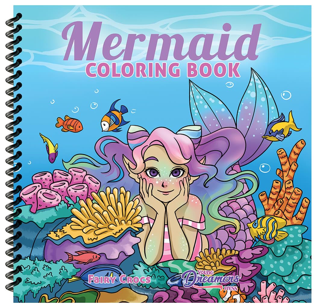 Mermaid Coloring Book: Young Dreamers Press: 9781990864780: Amazon.com ...