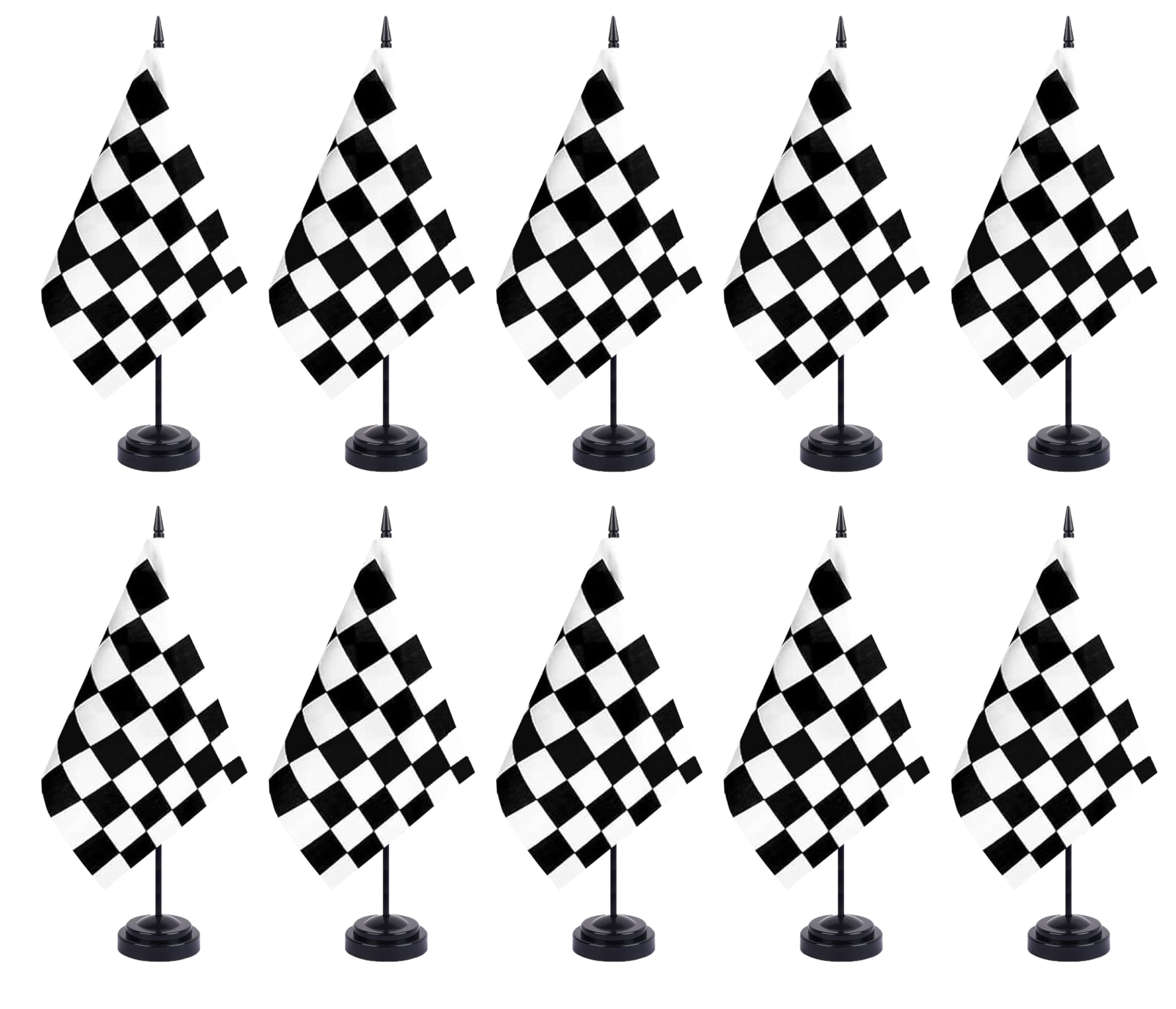 Snapklik.com : ZXvZYT Black And White Checkered Flag Banner Checkered ...