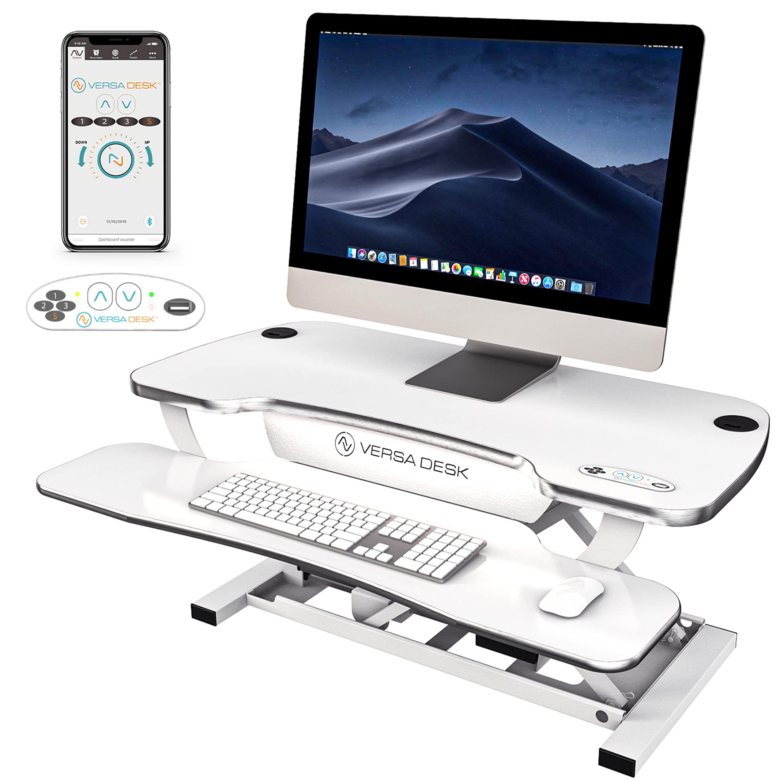 Amazon.com: VERSADESK® PowerPro Elite 36” x 24" – App Controlled ...