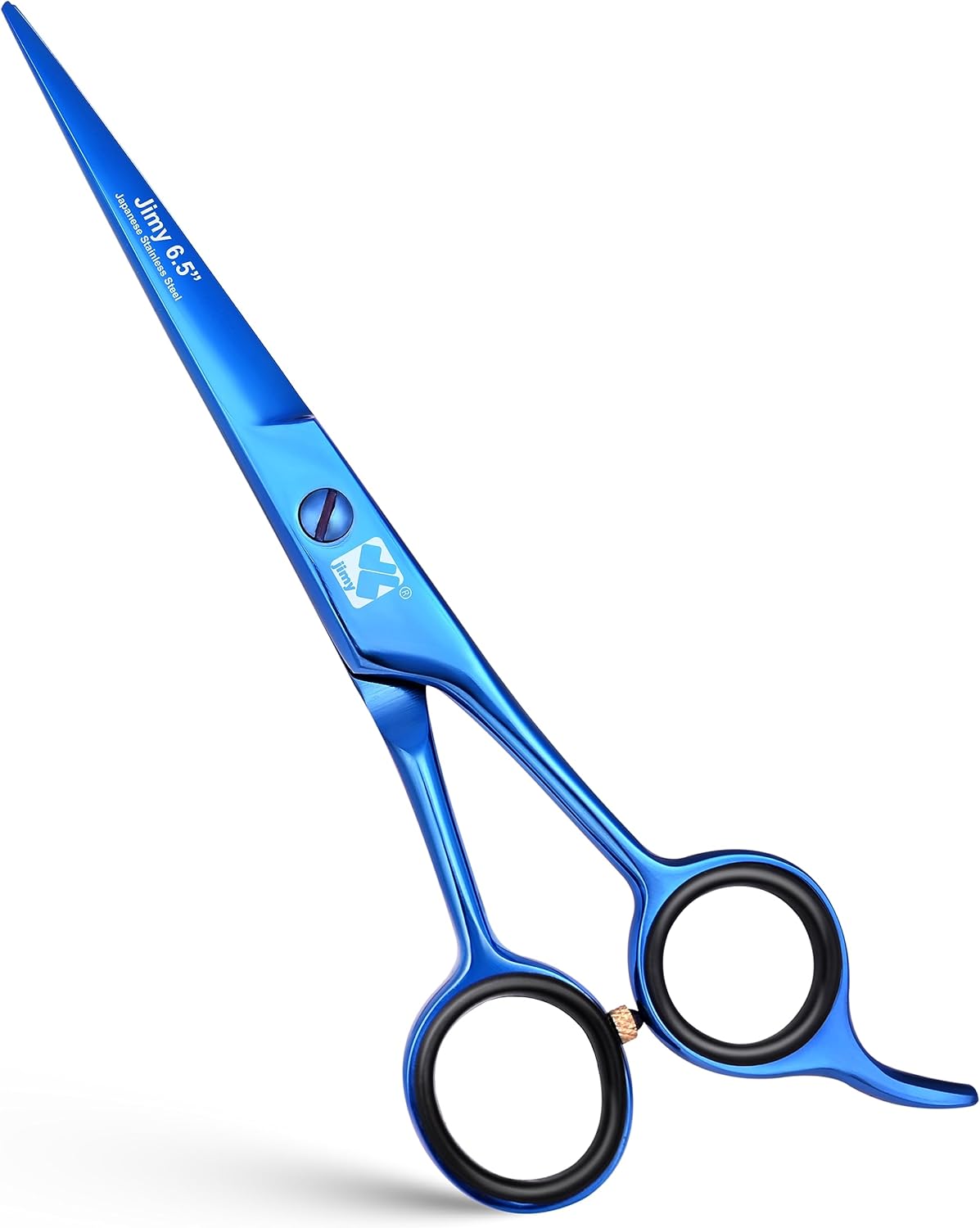 Amazon.com: Jimy Professional Hair Scissors 6.5" Stainless Steel Sharp ...