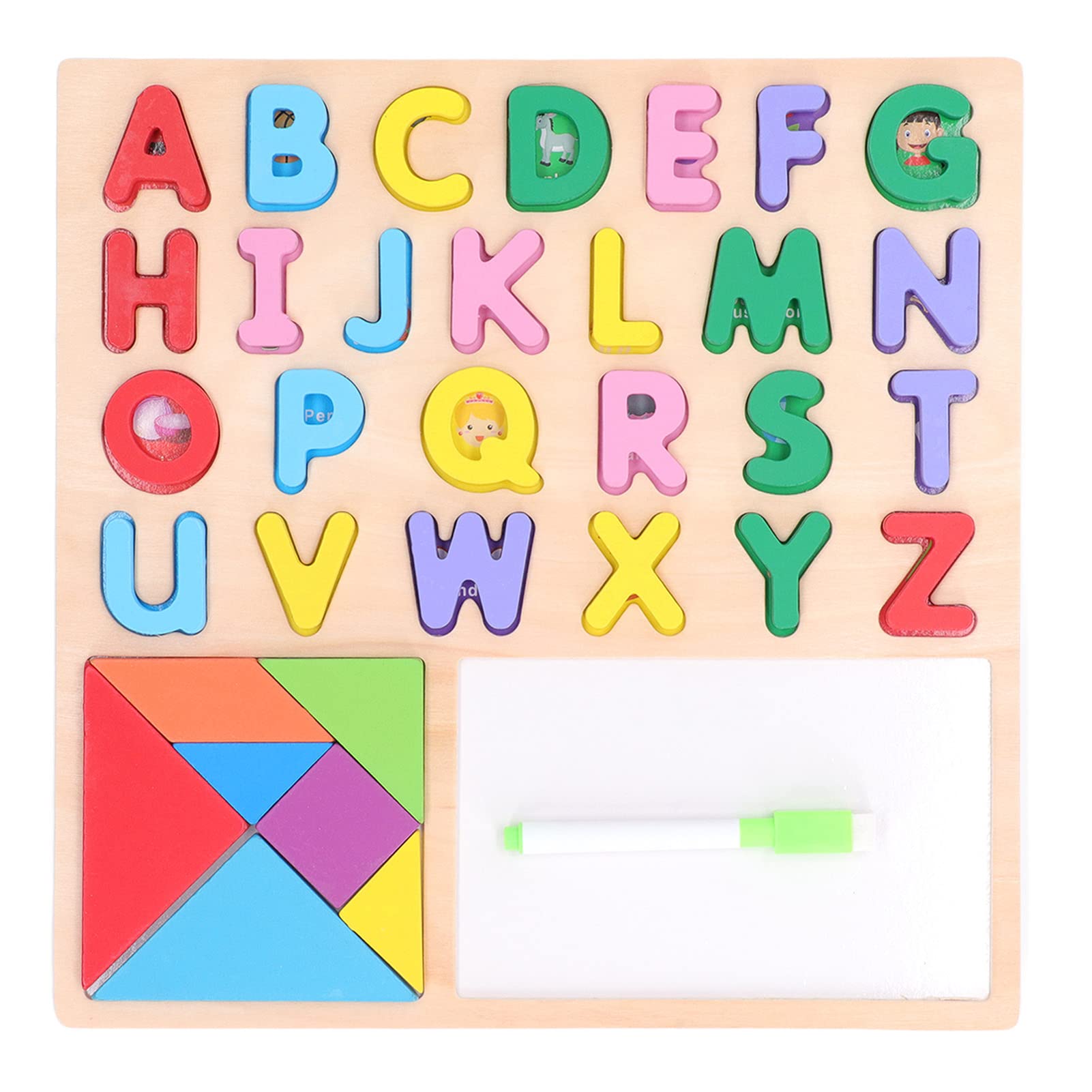 Rompecabezas De Reconocimiento De Letras Rompecabezas De Letras Y