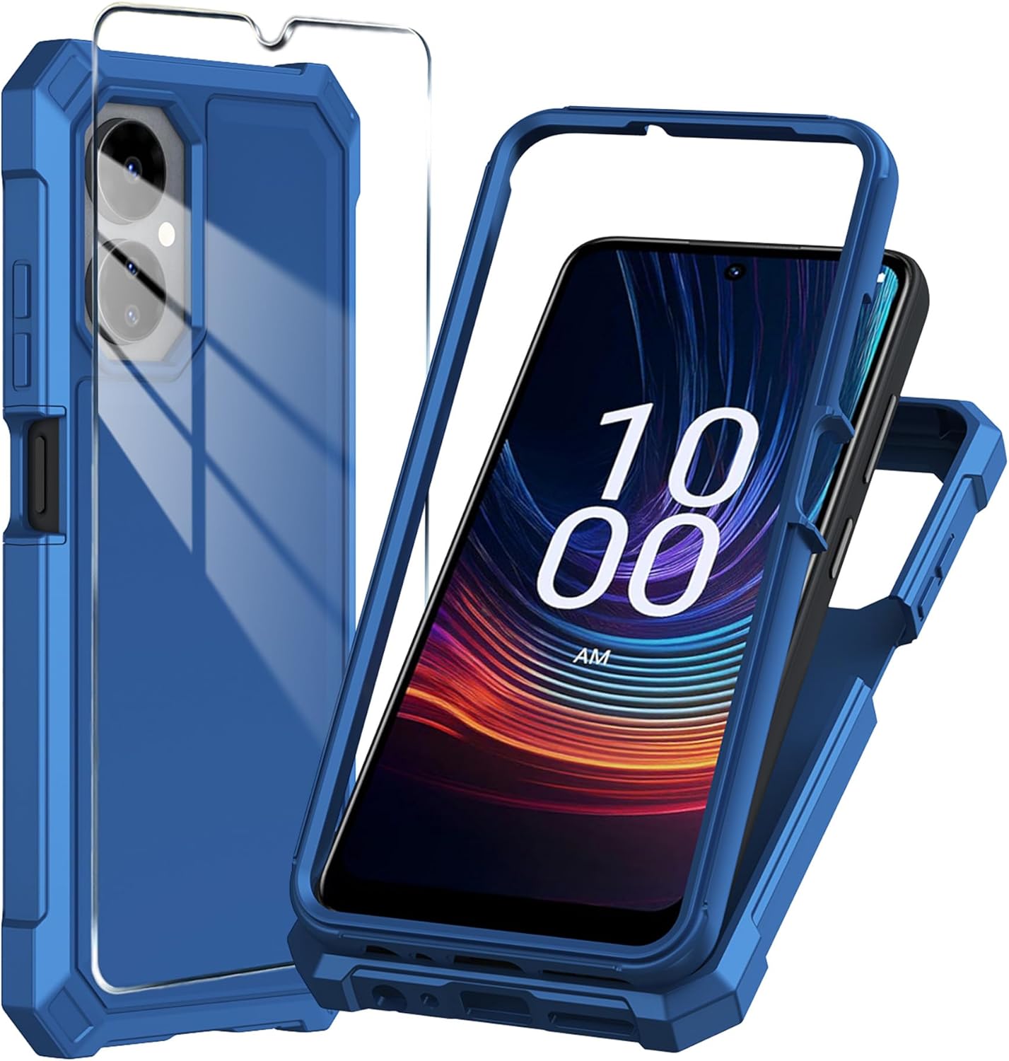 Amazon.com: Mocotto for Boost Mobile Celero 5G 2024 (3rd Version) Case with Tempered Glass ...