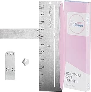 Amazon.com: Cake Buddy Adjustable Cake Scraper | Perfect Cake ...