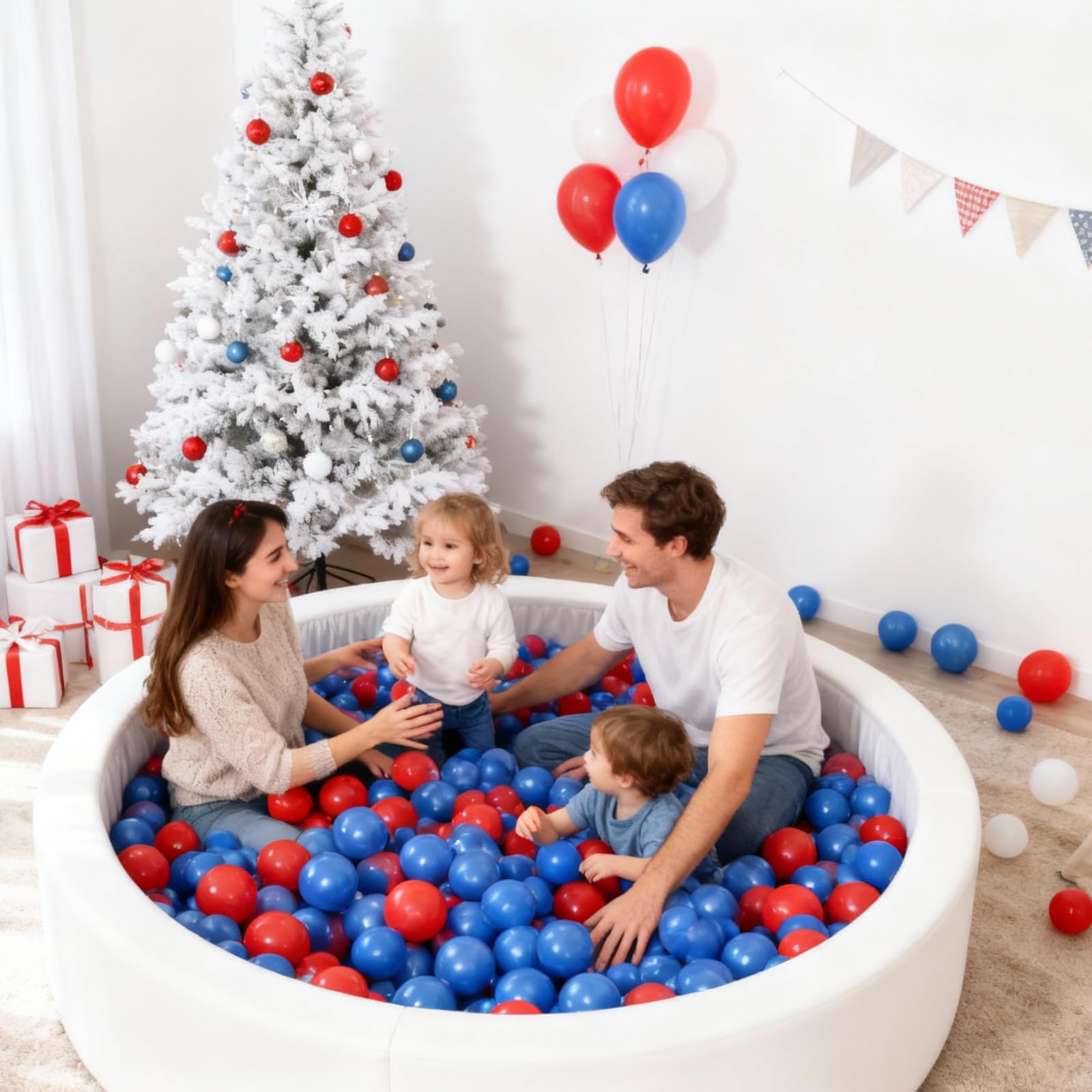 Snapklik.com : STARBOLO Soft Plastic Ball Pit Balls For Kids - 100pcs ...