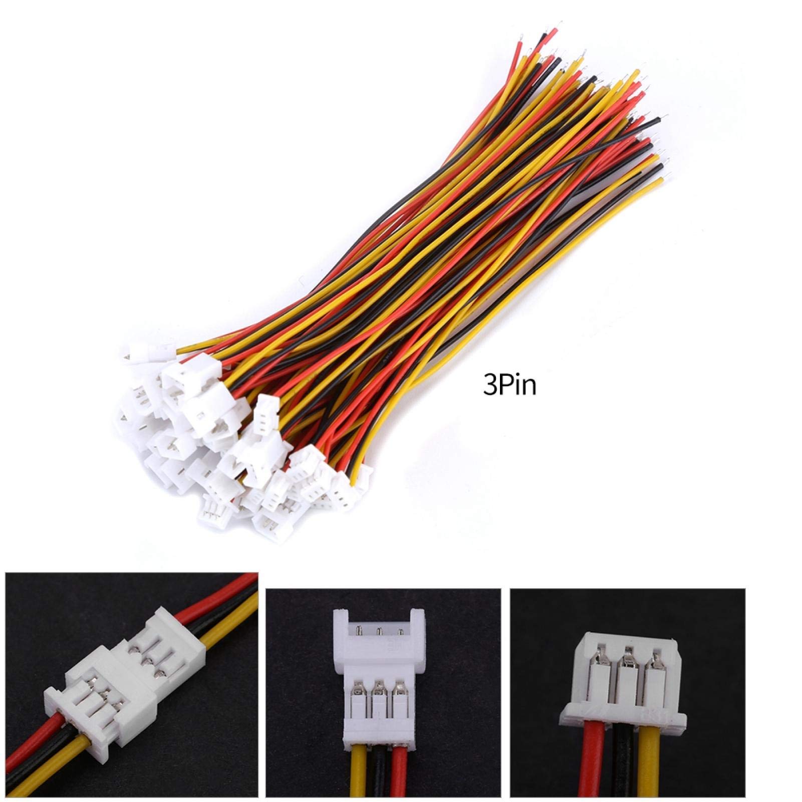 Snapklik.com : 2 Pin 3 Pin Micro Electrical Male Female Connector Plug ...