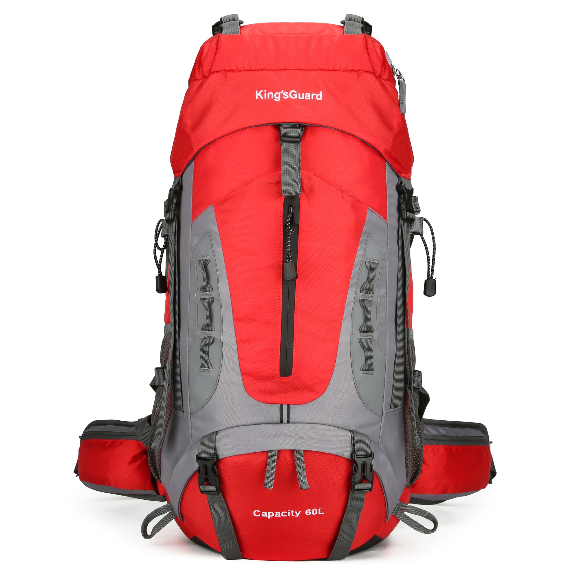 Amazon.com: King'sGuard 60L Hiking Backpack Lightweight Camping ...