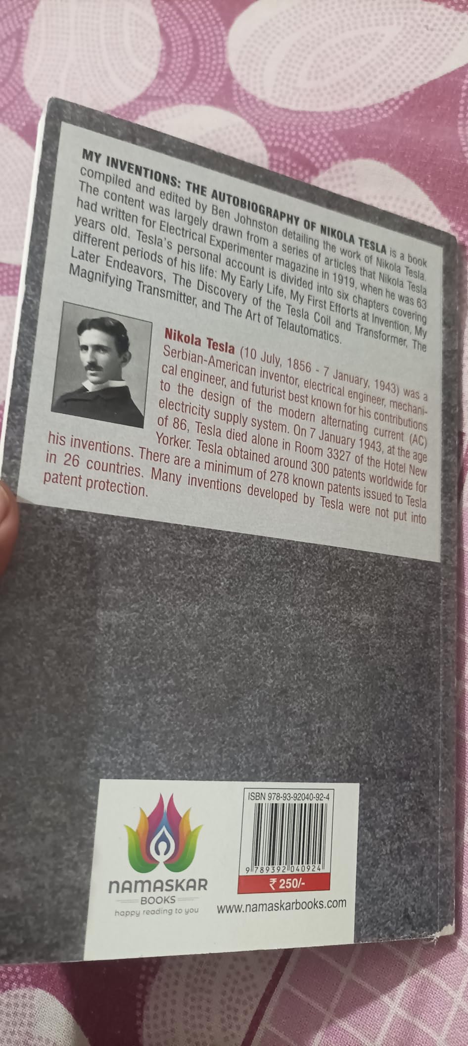 Buy The Best of Nikola Tesla | My Invetions : The Autobiography of an ...