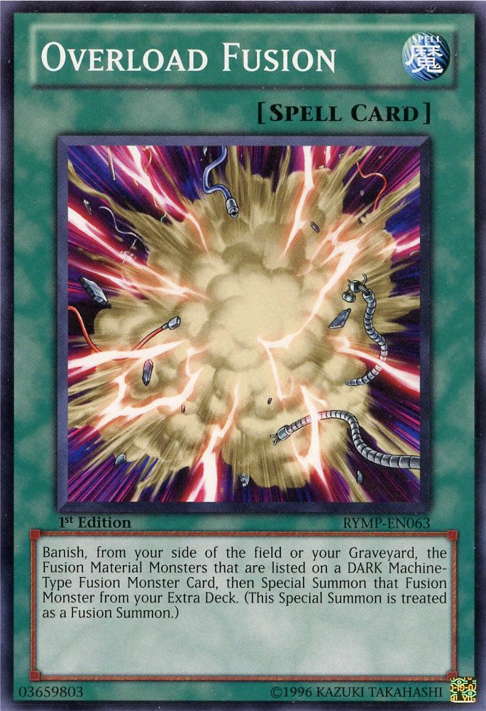 Amazon.com: YU-GI-OH! - Overload Fusion (RYMP-EN063) - Ra Yellow Mega ...