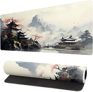 Amazon.com : Brecoy Desk Mat, Watercolor Desk Pad Mat, Desk Matt for ...