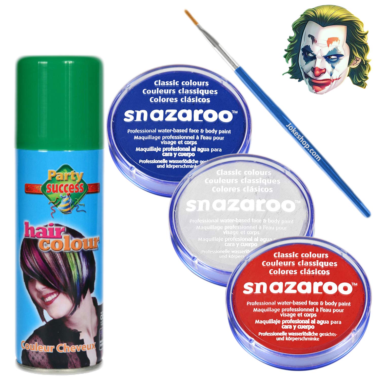 Super Villain Face Paint