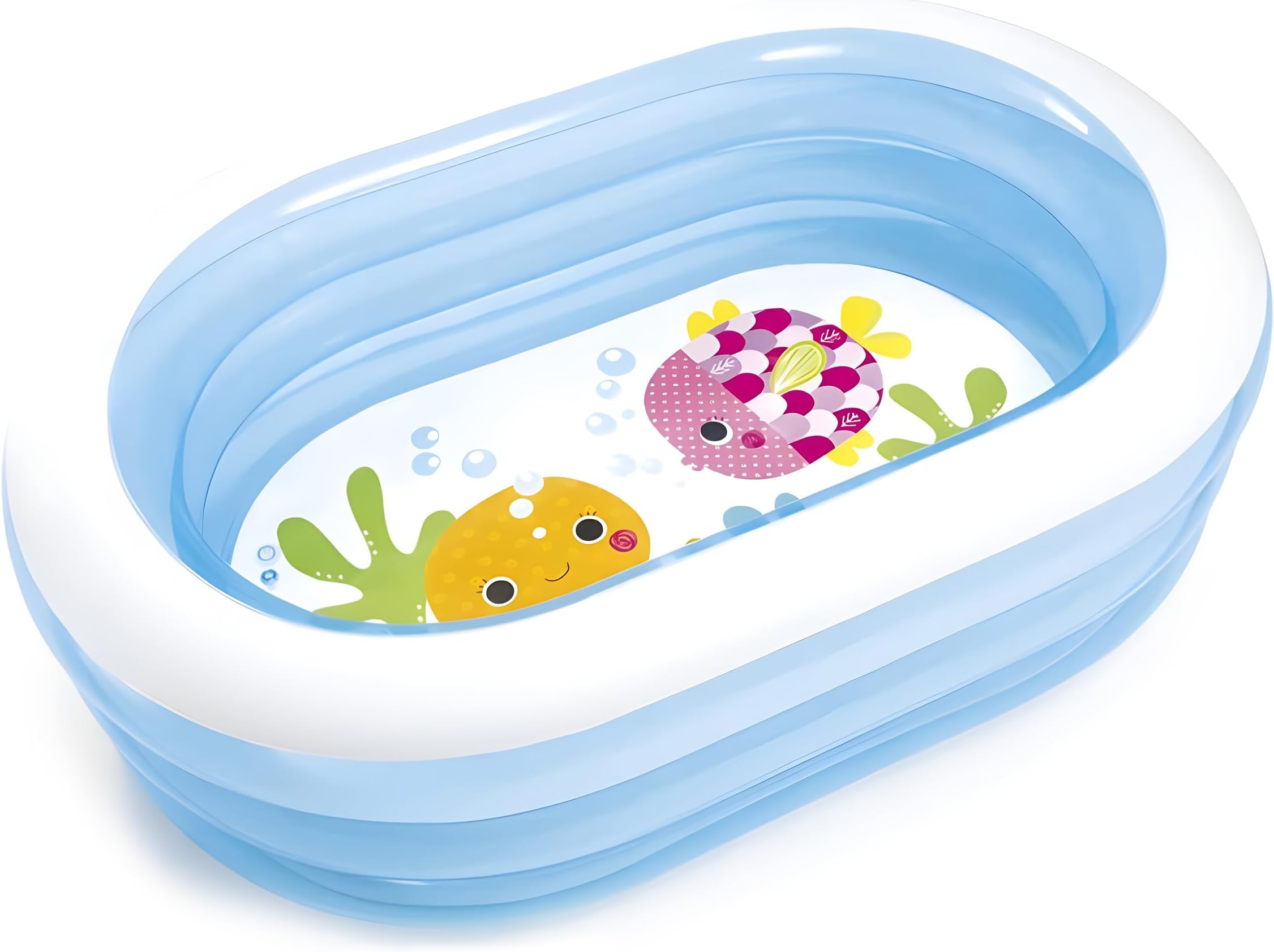 Buy Intex Oval Whale Fun Pool for Kid, Multicolor Online at Low Prices ...
