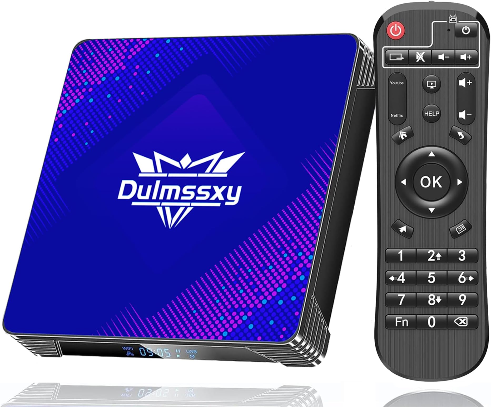 Android TV BOX, Q PLUS Android 10.0 TV BOX 2GB RAM/16GB ROM H616 Quad ...