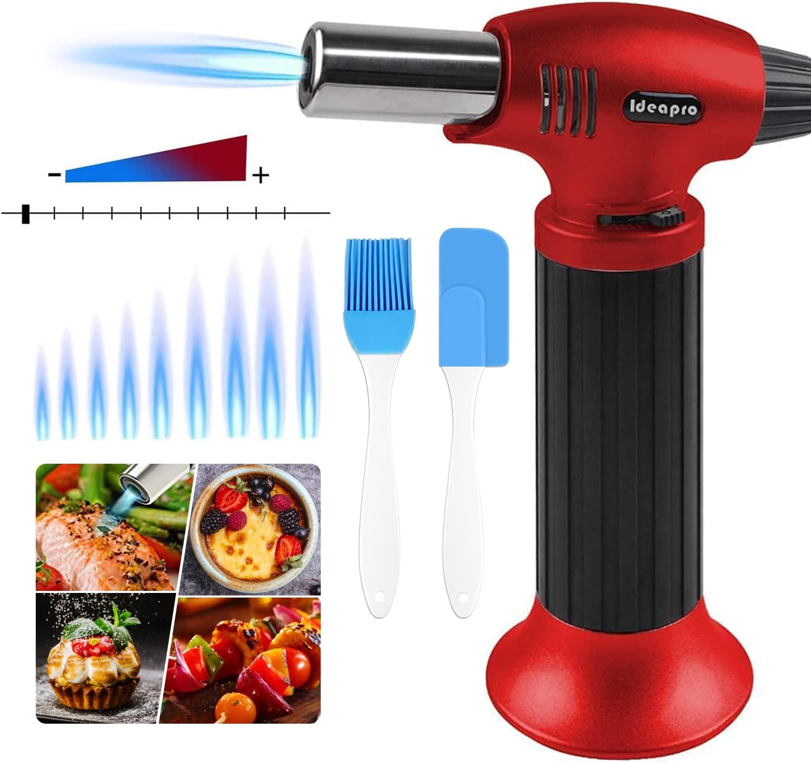 KitchenCraft MasterClass Professional Cook's Blowtorch : Amazon.co.uk ...