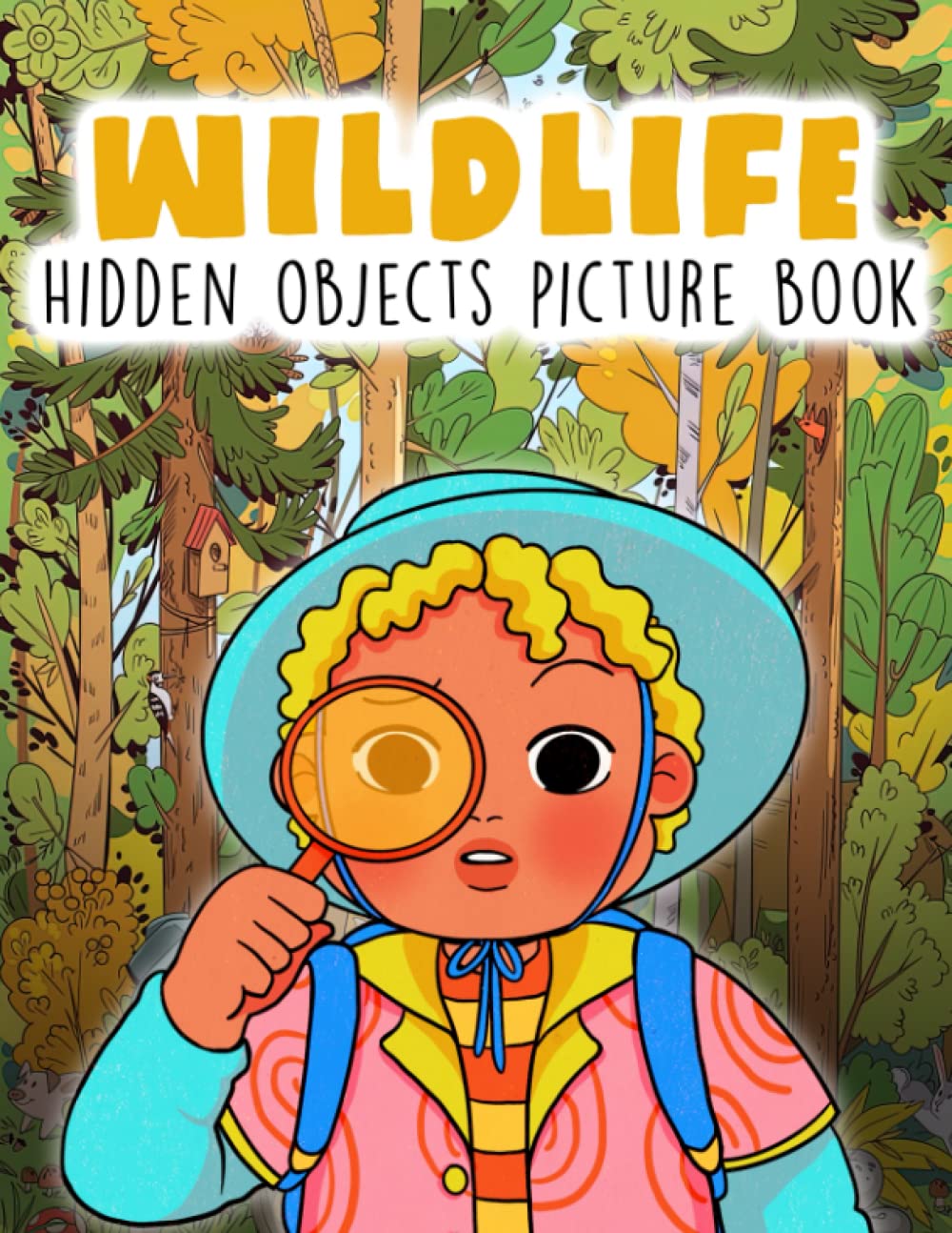 Wildlife Hidden Objects Picture Book: Spy, Search, Find & Seek Missing ...