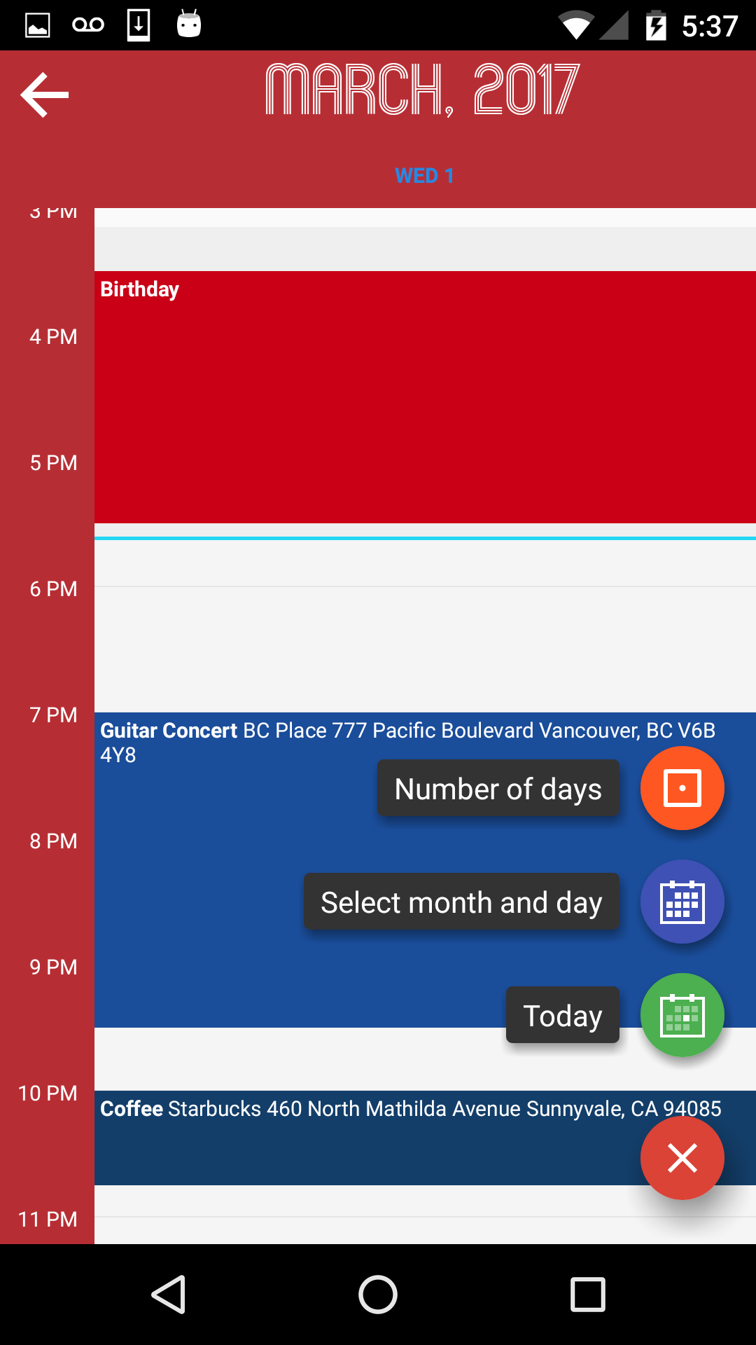 Chronos Calendar - App on Amazon Appstore