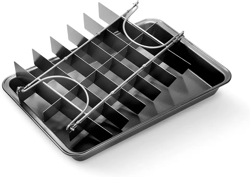 Smart Cutting For More Servings From Your 9X13 Pan | CyCookery