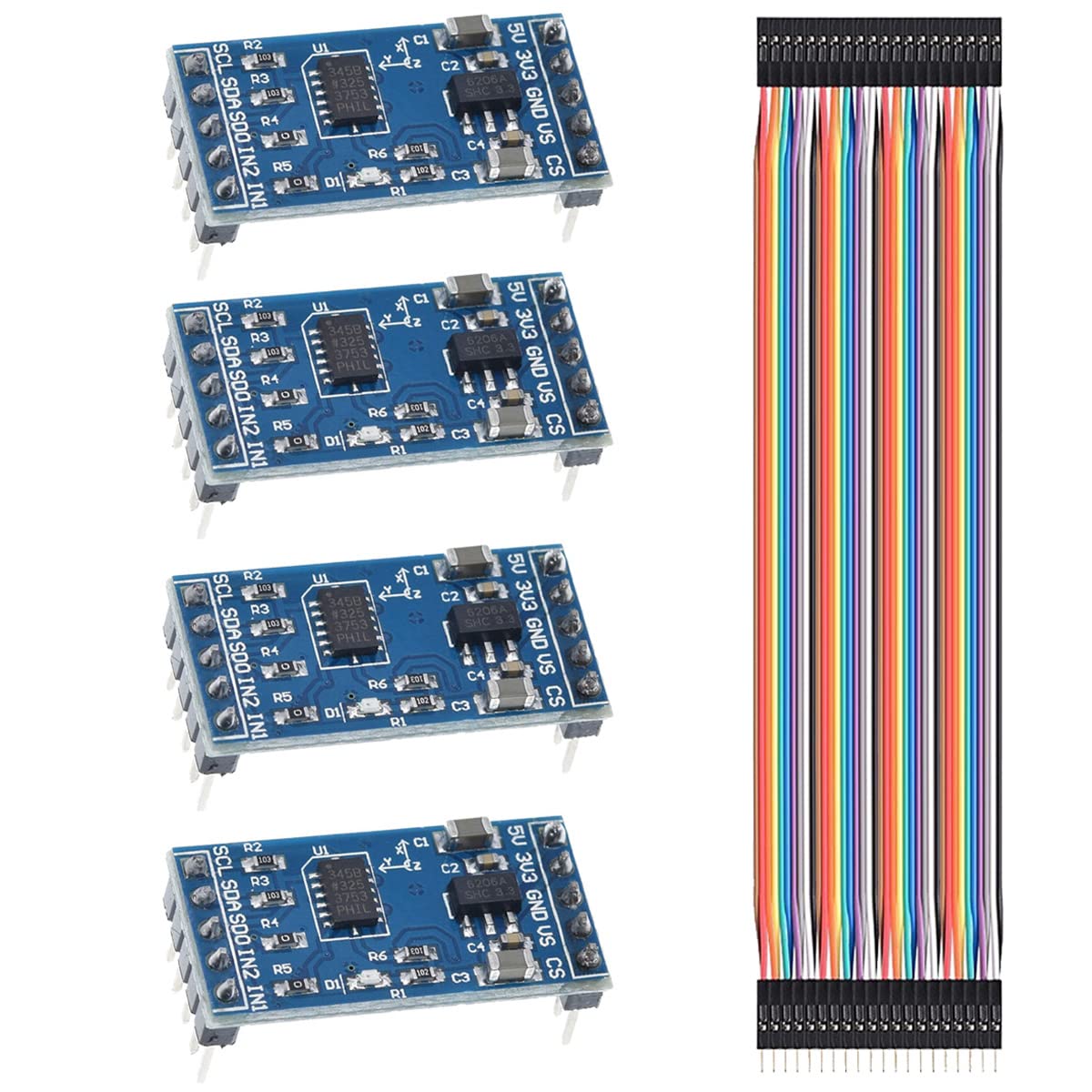 DAOKI 4PACK ADXL345 Acceleration Module for Arduino Philippines | Ubuy