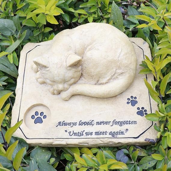 Amazon.com : Cat Grave Markers, Personalized Pet Grave Markers Cat ...