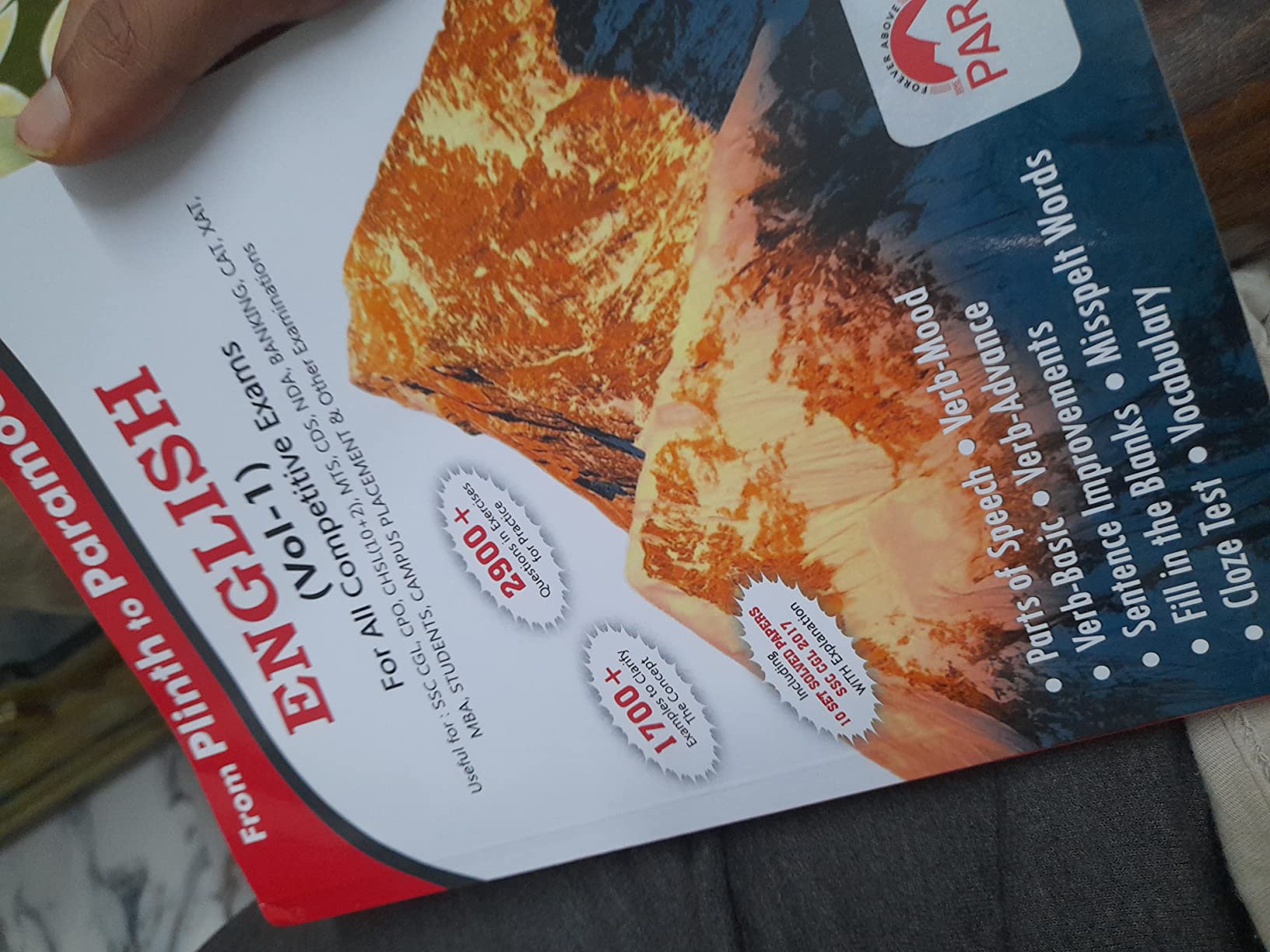 Buy Paramount English For General Competitions Volume - 1 ( English ...