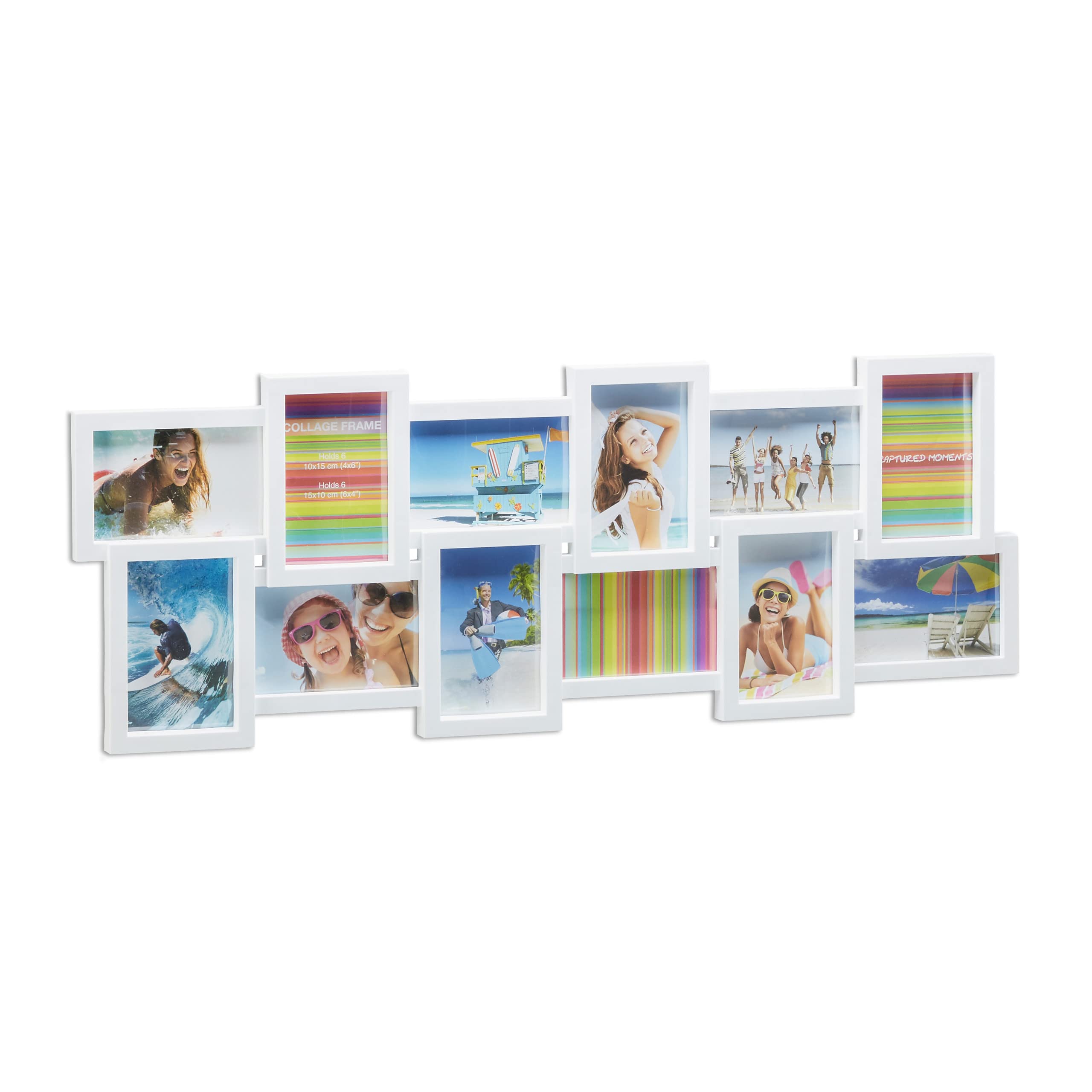 Amazon.com - Relaxdays Picture Frame Collage, Photo Gallery for 12 ...