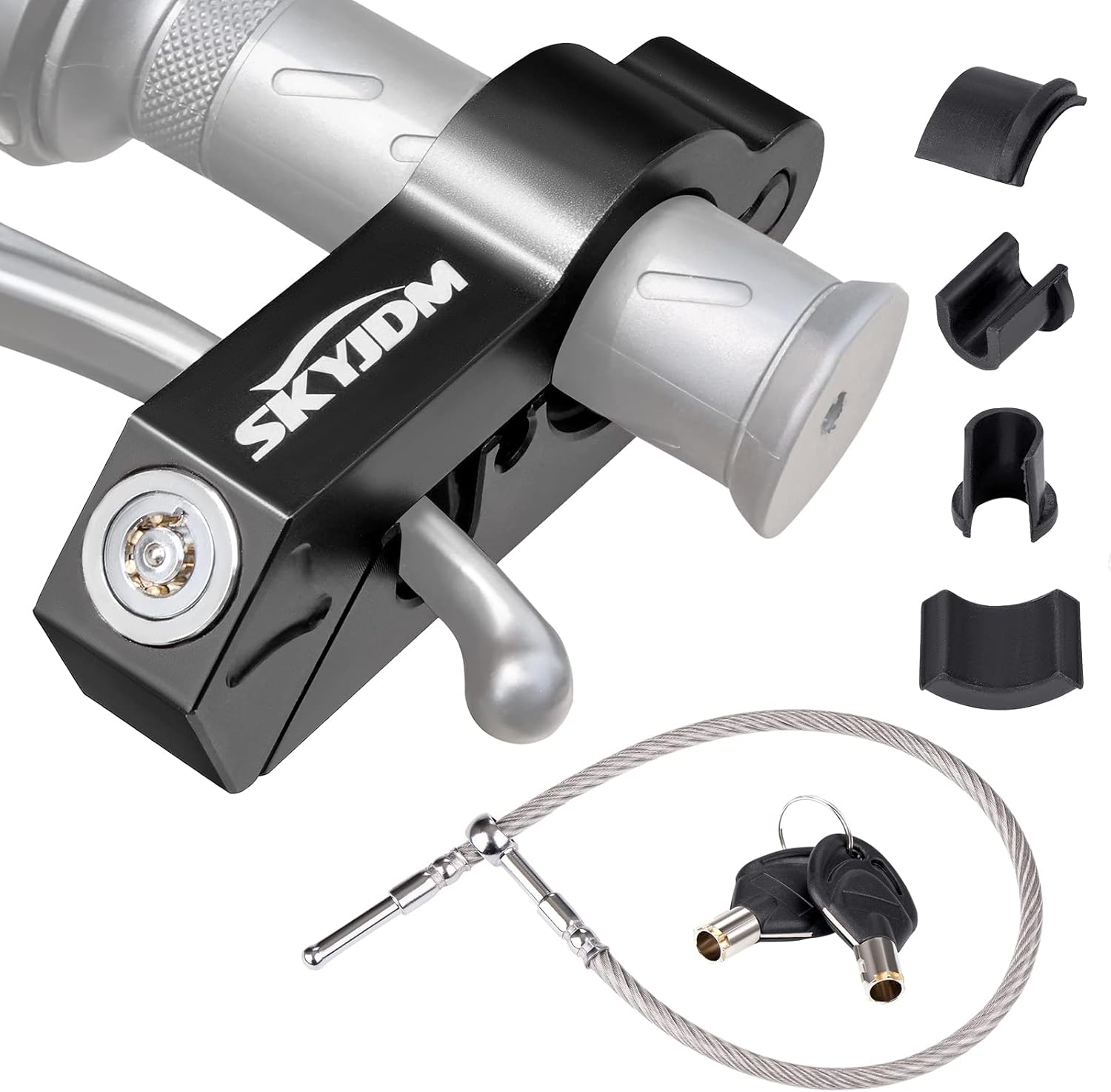 Amazon.com: SKYJDM Motorcycle Locks, Motorcycle Brake Lock & Helmet ...