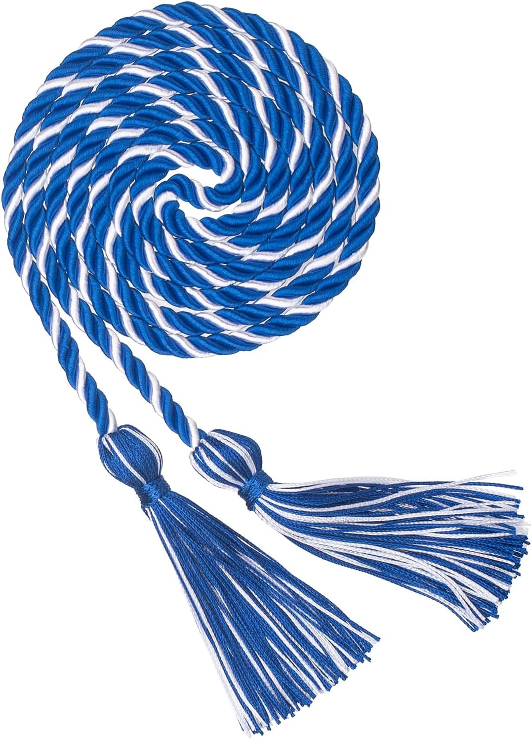 Amazon.com: GHGMAO Graduation Cords, Blue White Graduation Honor Cord ...