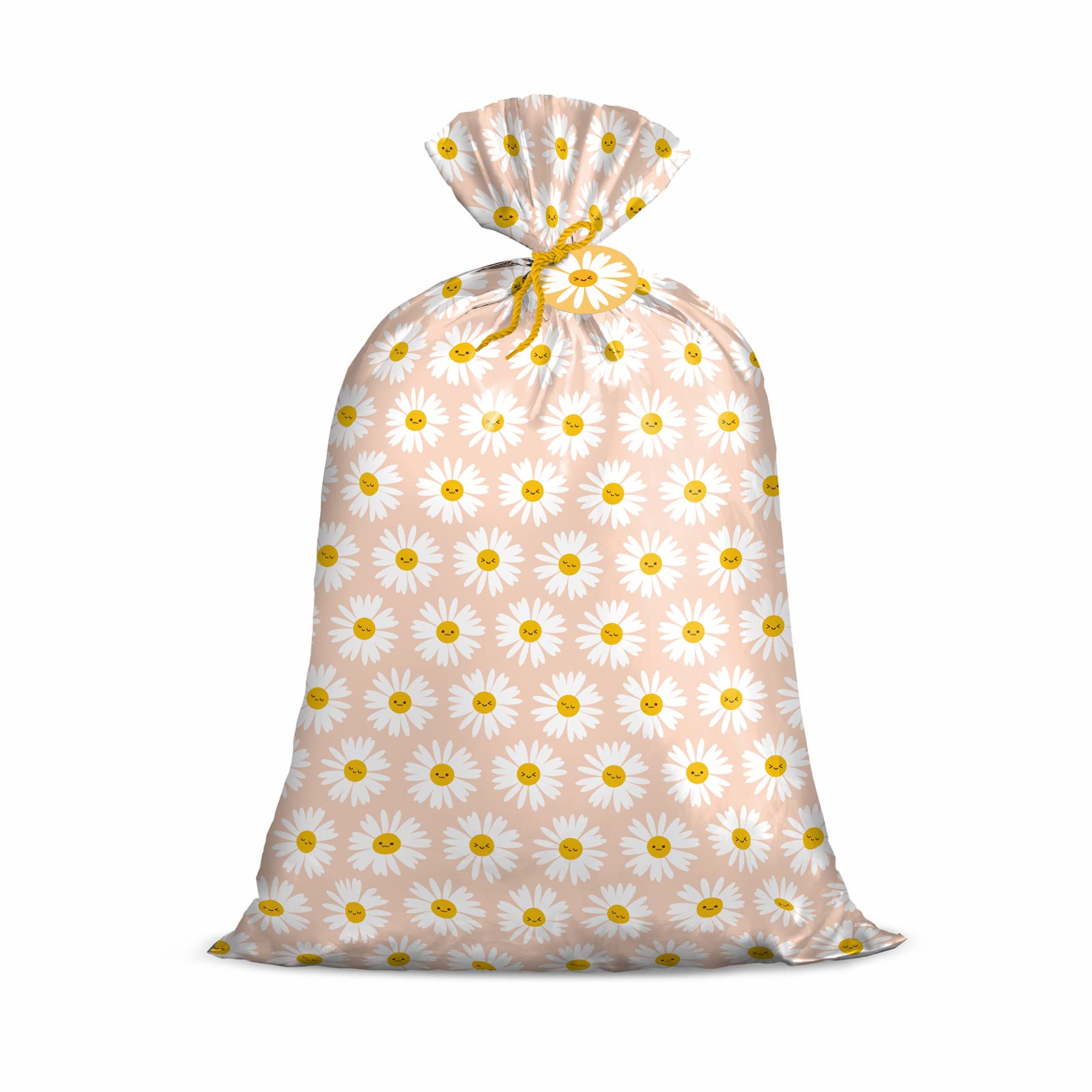 Amazon.com: Loveinside Jumbo Large Plastic Gift Bag, Floral Design ...