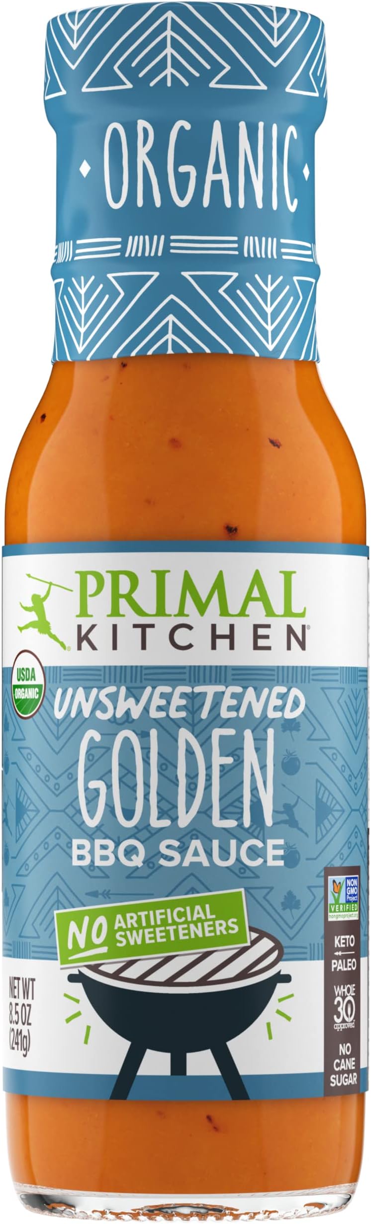 Amazon.com : Primal Kitchen Organic Carolina Gold Bbq Sauce, 8.5 OZ ...