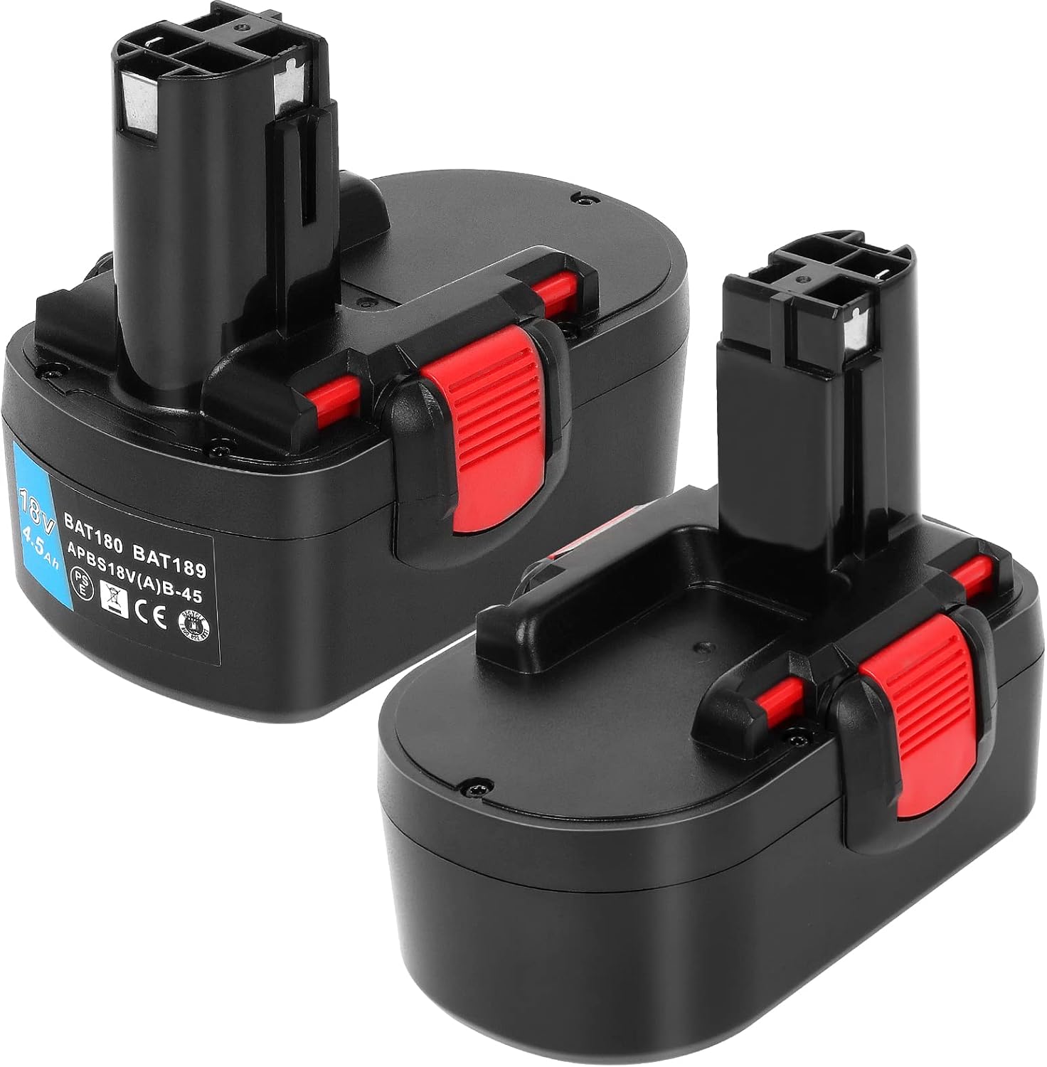 PSR18 Battery 18V 4500mAh Ni-MH Replacement Battery for Bosch 18V ...