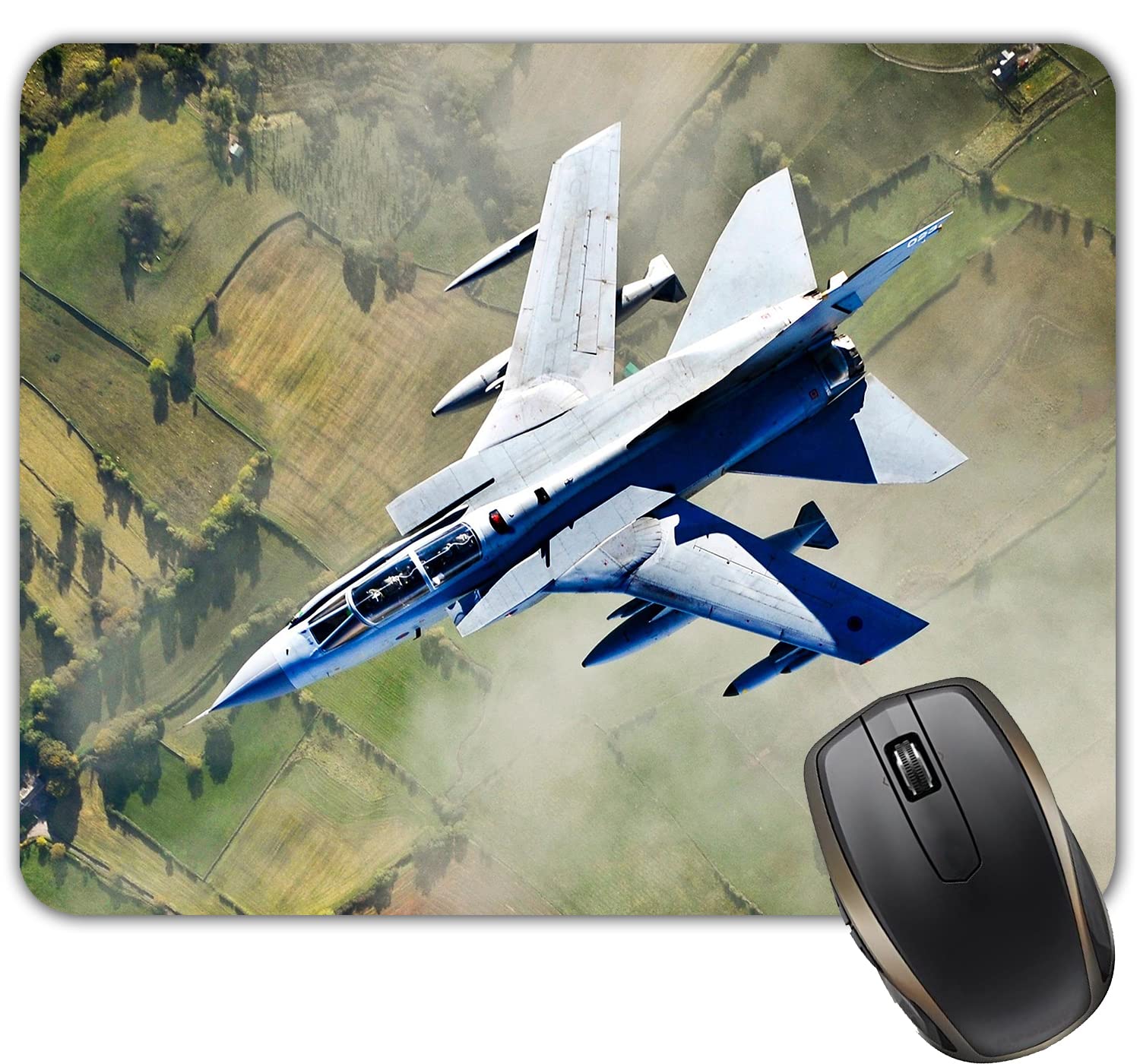 Amazon.com: Jet Fighter Military Aircraft Airforce Fighting Mouse Pad ...