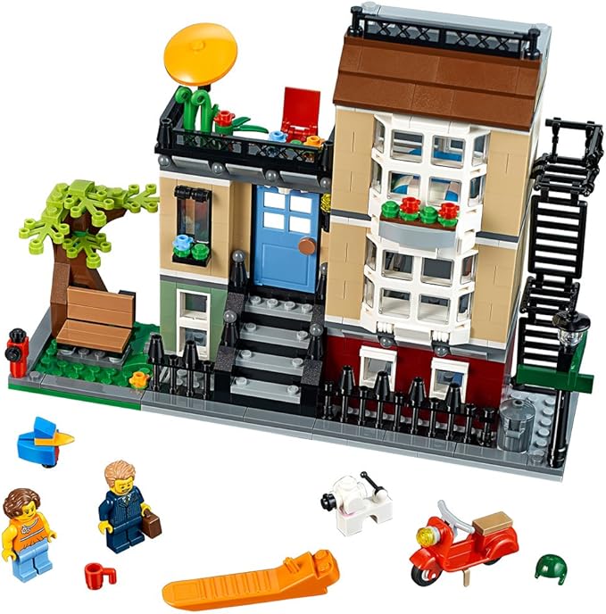 Amazon.com: LEGO Creator Park Street Townhouse 31065 Building Toy ...