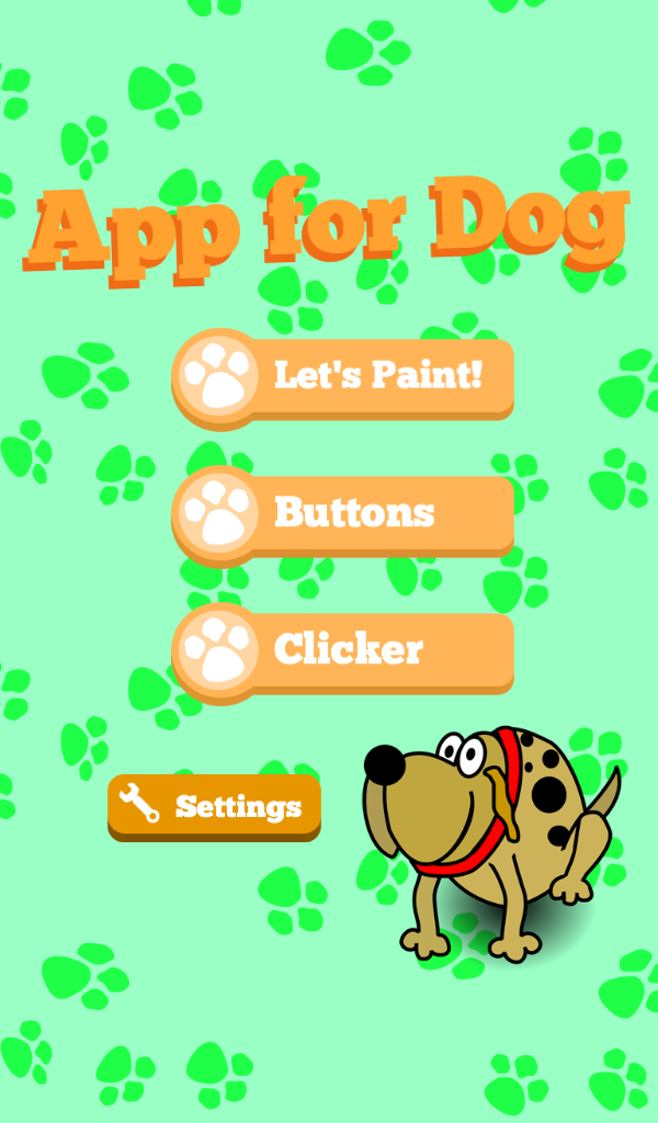 App for Dog - Puppy Painting, Button and Clicker Training Activity ...