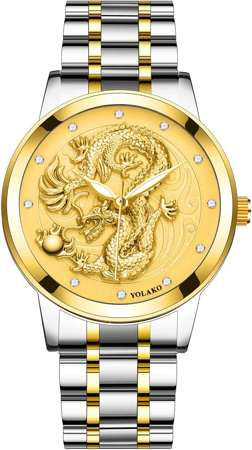 Amazon.com: Automatic Watch for Men Skeleton Mechanical Self Winding ...