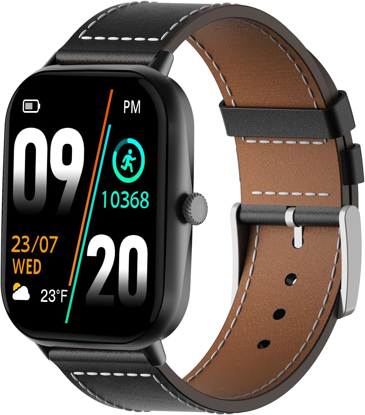 Fastrack Discovery Smart Watch, 4.9 CM AMOLED Display, SingleSync BT ...