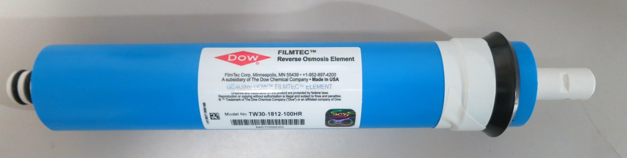 Amazon.com: FilmTec, BW60-1812-75 75 gpd TFC Membrane for Undersink ...