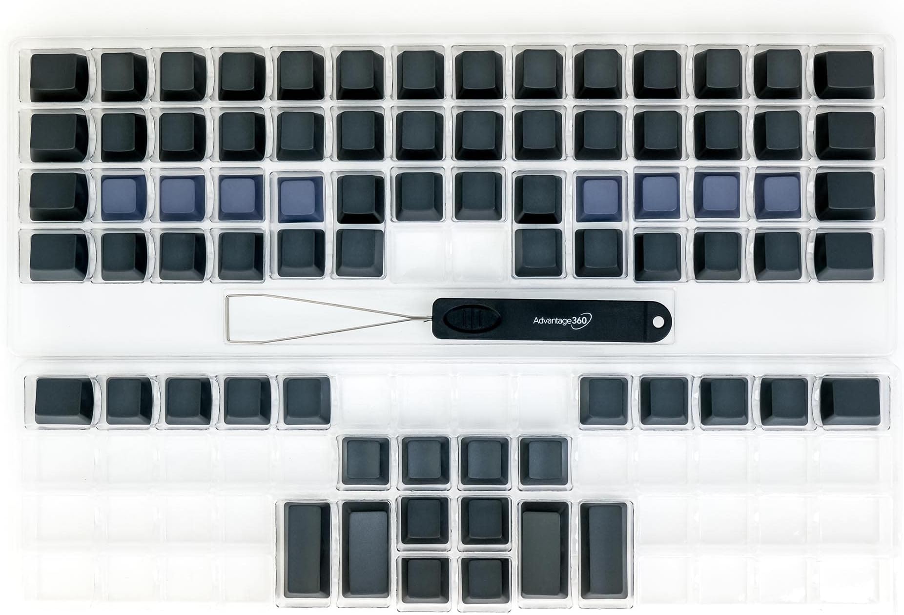 Amazon.com: Advantage360 Blank Keycap Set - PBT Plastic | 76 Key Set ...