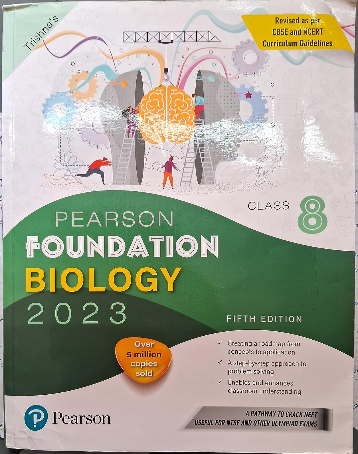Pearson Foundation Biology Class 8, Revised as per CBSE and NCERT ...