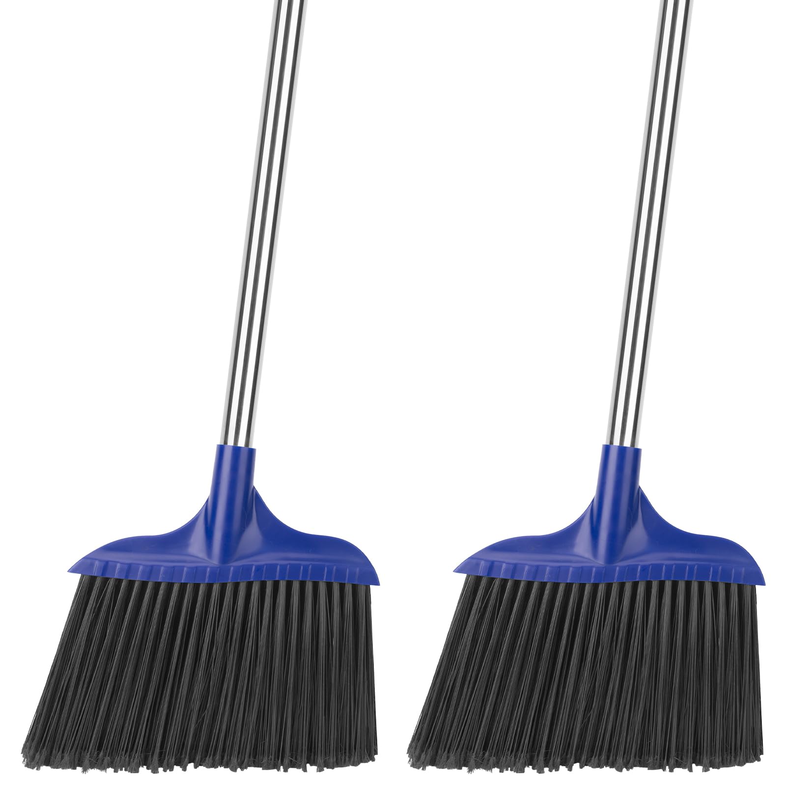 Amazon.com: Kefanta 2 Pack Heavy Duty Broom Indoor/Outdoor Commercial ...
