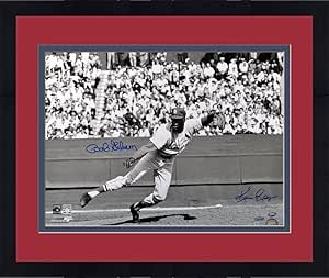 Bob Gibson Signed Picture - Framed 16x20 Holo - Autographed MLB Photos ...