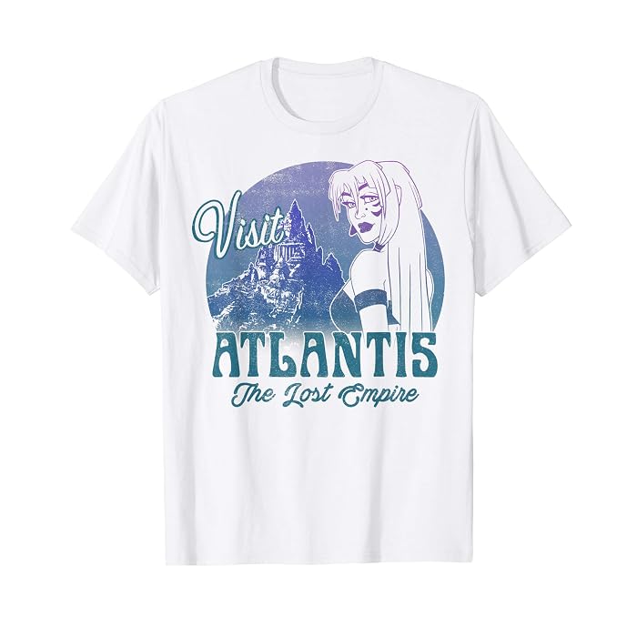Buy Disney Atlantis The Lost Empire Kida Visit Portrait T-Shirt Online ...